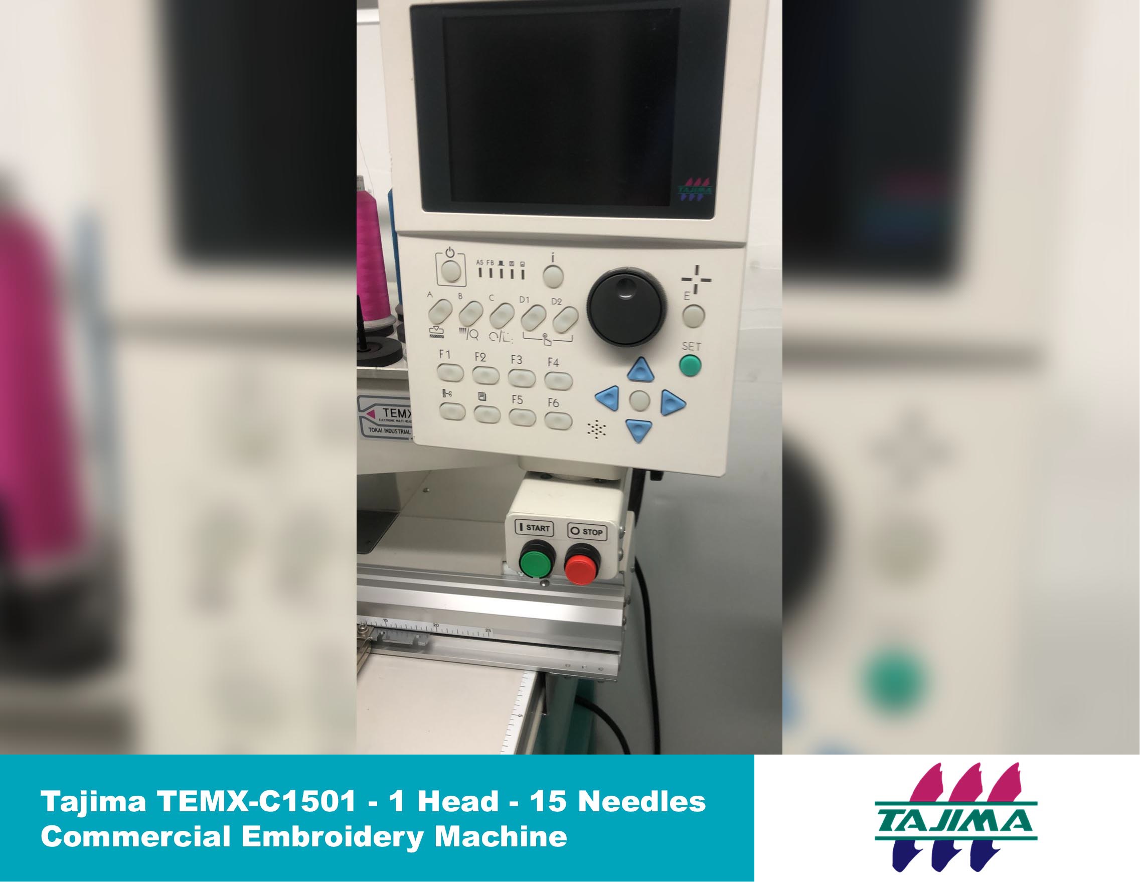 Tajima TMEX-C1501 - 1 Head - 15 Needles